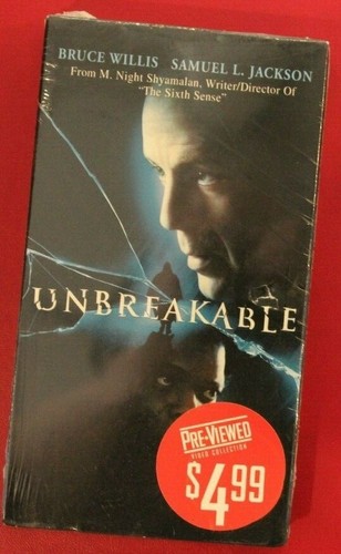 Unbreakable (VHS 2001) 786936165708| eBay