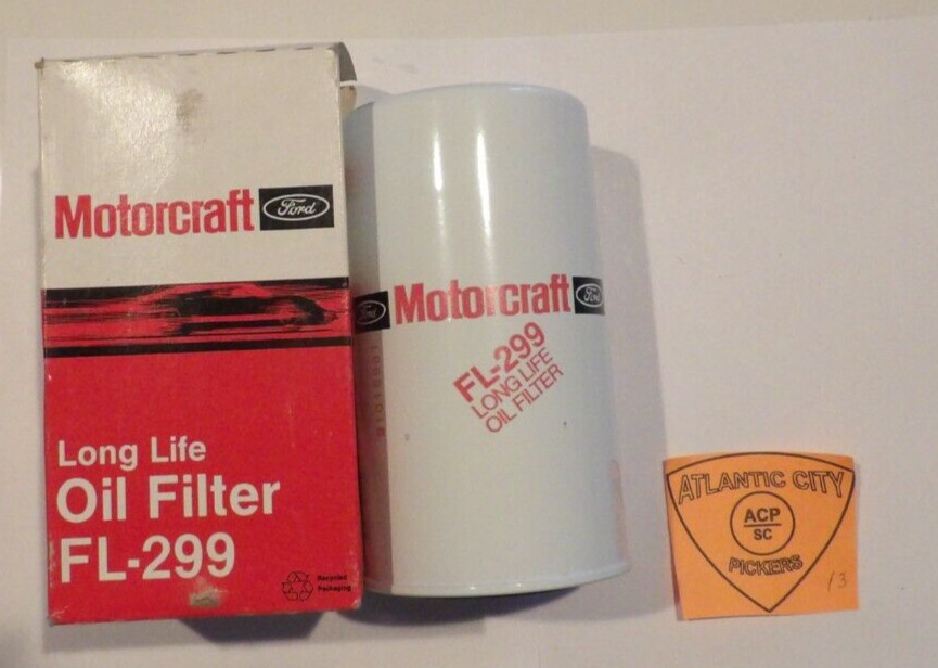 MOTORCRAFT FL 299 - cross reference oil filters | oilfilter ...