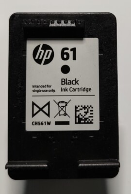 Empty Used HP 61 Black Ink Catridge for Refilling | eBay