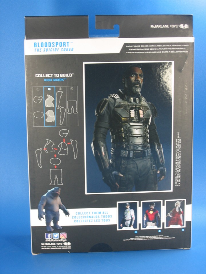 Bloodsport 7" Action Figure 2021 MIB DC Suicide Squad Movie Multiverse ...