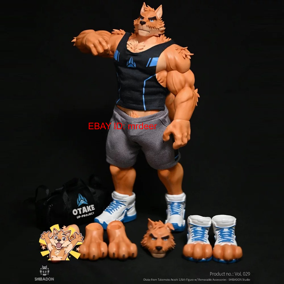 Furry Orc 1/6 Otake GK Figures Model Statue Resin Collect In Stock ...