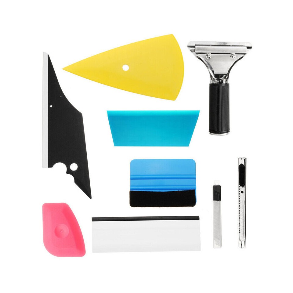 17Pcs Window Tint Tools Car Glass Protective Film Squeegee Scraper ...
