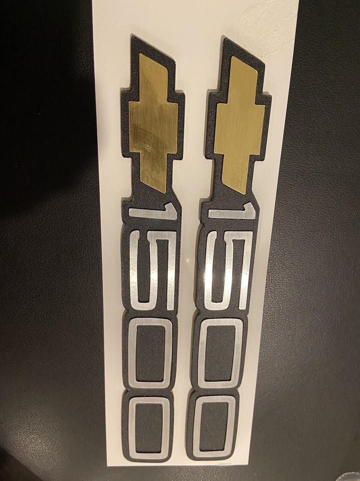 1993-1998 Chevy 1500 Door Emblems for Chevrolet Silverado Tahoe Trucks ...