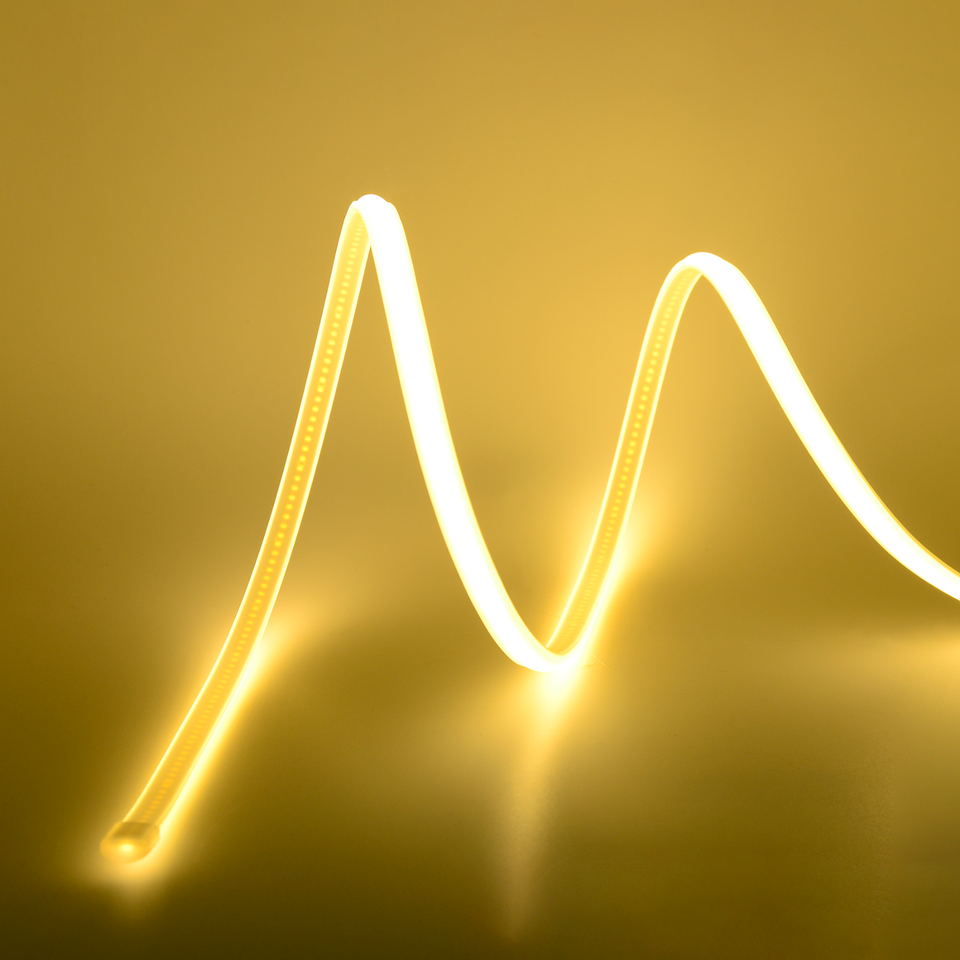 220V-240V Seamless Spotless COB LED Strip Lights IP65 High Density ...