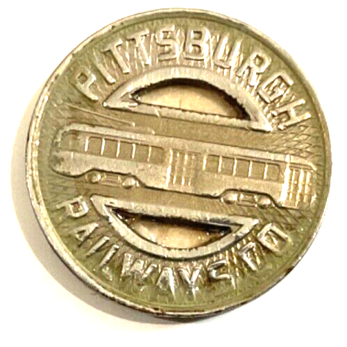 Pittsburgh Pennsylvania Pittsburgh Railway Good For One Fare Token | eBay