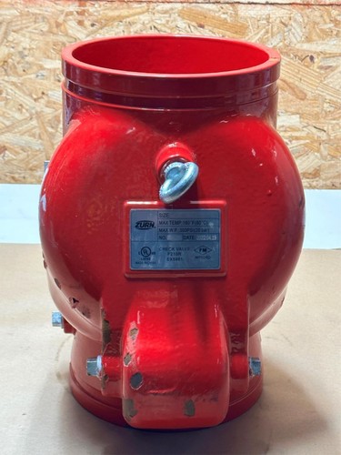 Zurn 8" Grooved Swing Fire Riser Check Valve F210R EX5981 DN200 | eBay