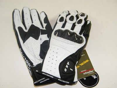 INSURRECTION ~ LEATHER RACING GLOVES MADE WITH KEVLAR NEW SMALL - BLACK ...