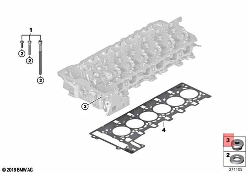 Genuine BMW E46 E60 E60N E61 E61N E63 Gasket Ring Screw Plug OEM ...