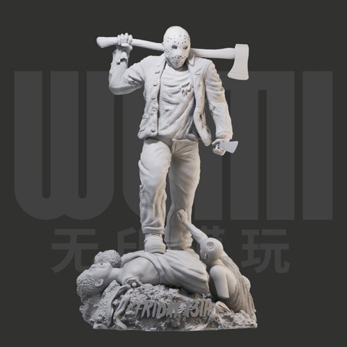 1/24 resin figure model Butcher Jason Unassembled unpainted | eBay