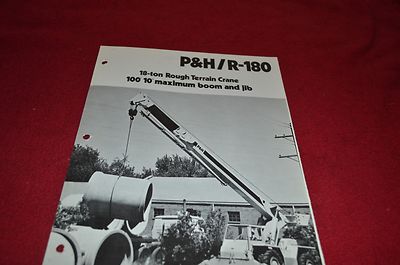 - Harnischfeger R-180 Hart Gelände Kran Dealer's Broschüre DCPA4 ver2 ...