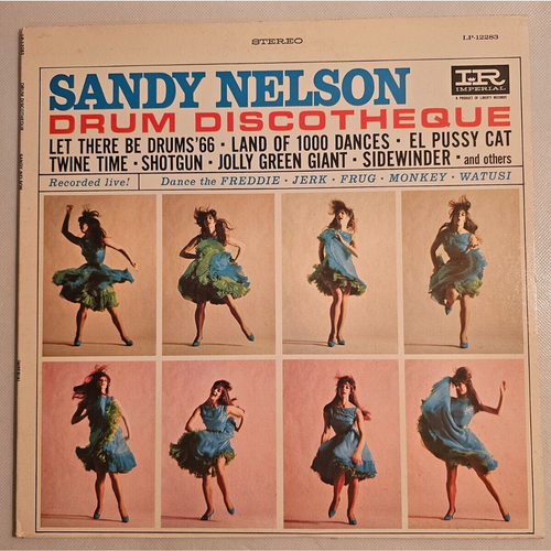 Sandy Nelson - Drum Discothéque (LP, Album) (Imperial) | eBay