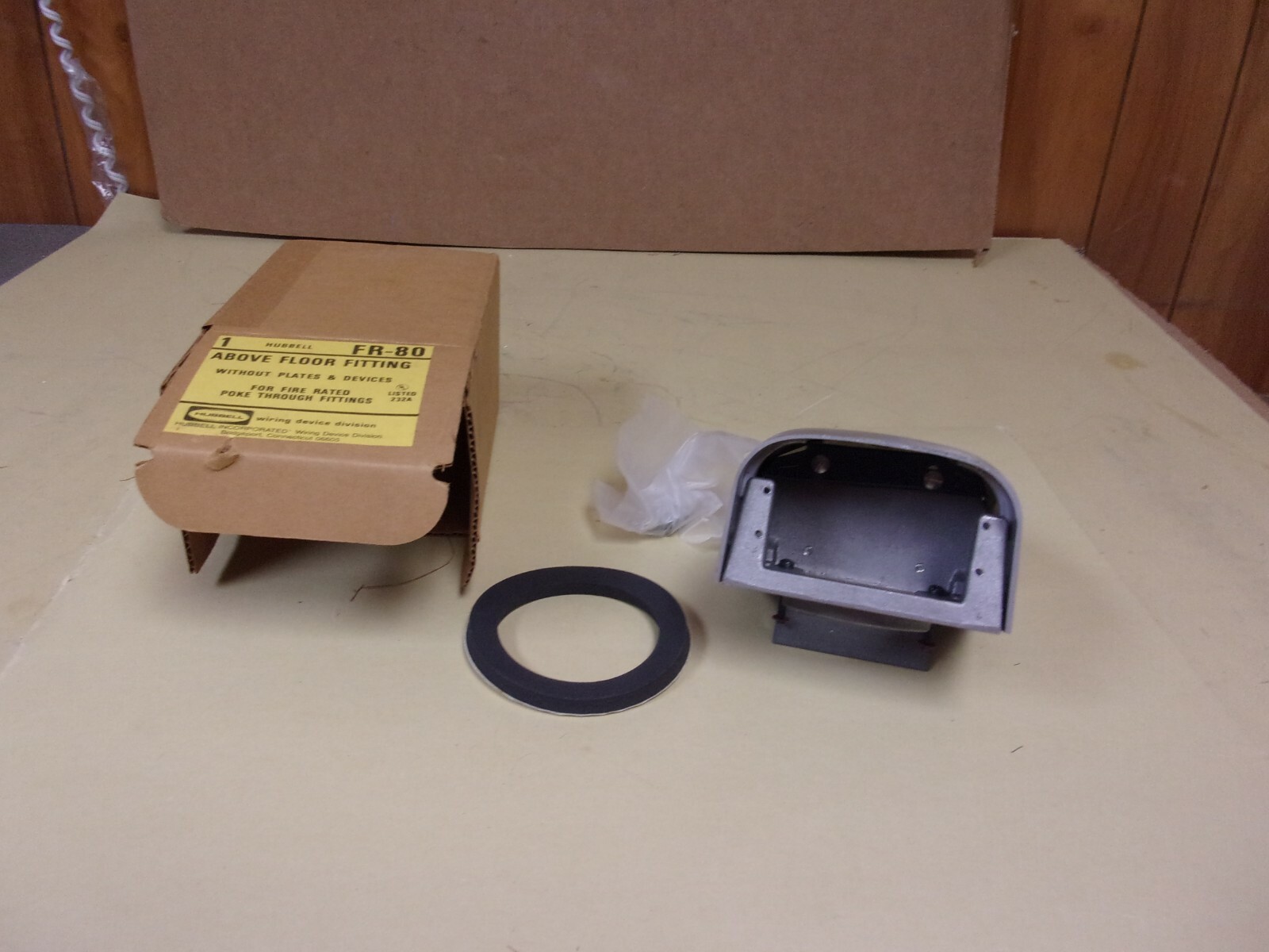 Hubbell FR-80 Fire Rated Poke Through Above Floor Fitting , NIB | eBay