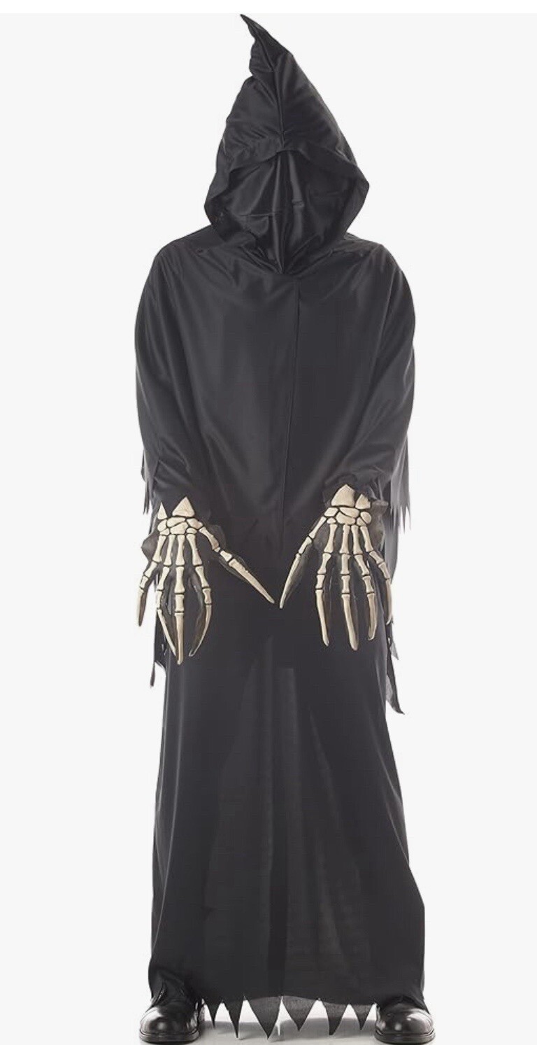 California Costume Grim Reaper Deluxe Ghosts Monsters… - Gem