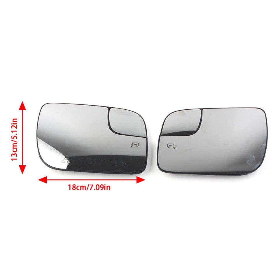 1 Pair Car Auto Heated Rear View Mirror Glass For Ford Explorer 2011 ...
