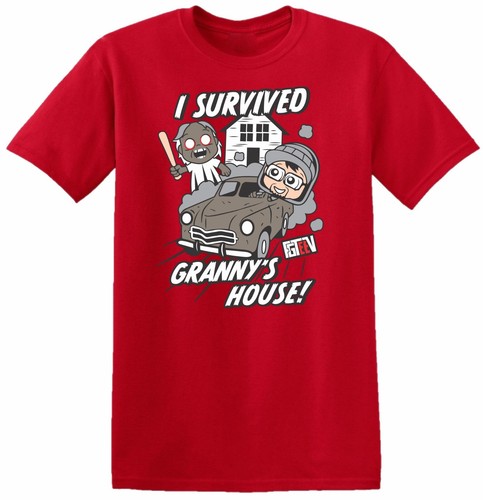 GURKEY FUNnel Vision Halloween Granny's T-Shirt FGTeeV Gaming Gift Top ...