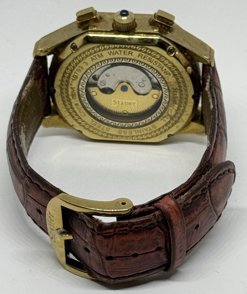 Stauer Automatic Wristwatch With Box / 27 Jewels Water Resistant Runs ...