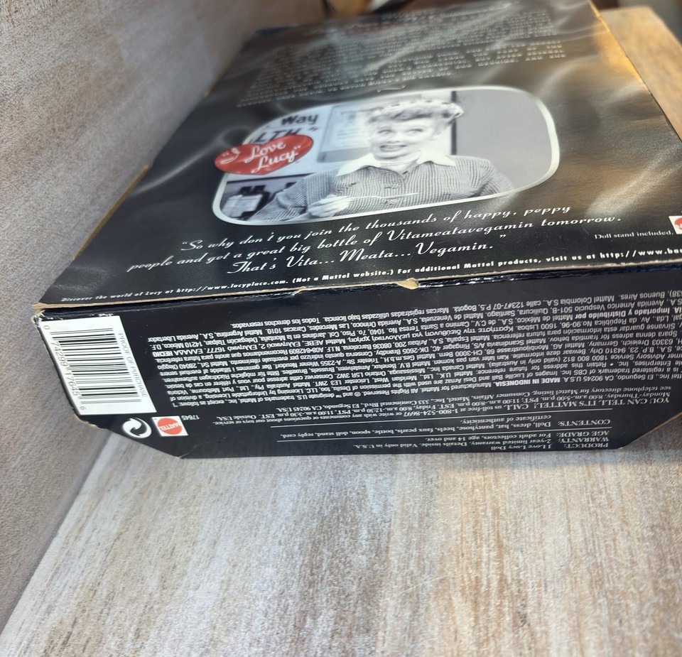 VIG 1997 I Love Lucy "Lucy Does a TV Commercial" Episode 30 Barbie ...