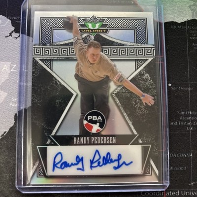 2025 Leaf Eclectic PBA - Randy Pedersen- Valiant Effort Silver Auto 8/ ...