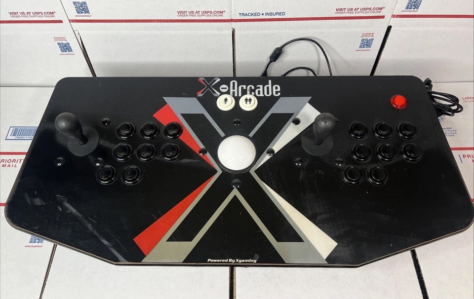 X-Gaming: X-Arcade Tankstick with Trackball - Two Player - TESTED ...