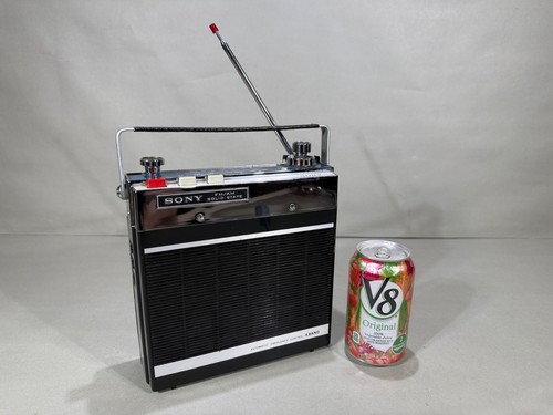 Vintage 1960s Sony 7F-74DL 11 Transistor Portable Car Picnic AM FM ...