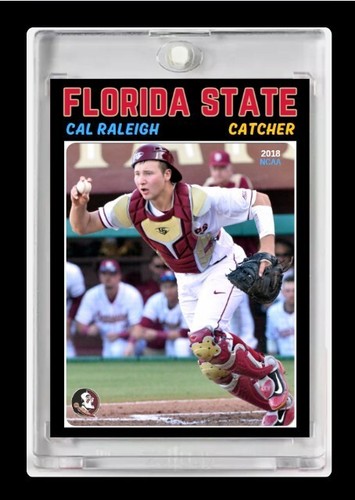 2018 Cal Raleigh Future Stars Rookie Card #35 Florida State Seminoles ...