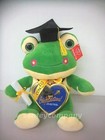 13" tall Graduation Gift Cute Frog w/ Cap Outfit with heart picture ...