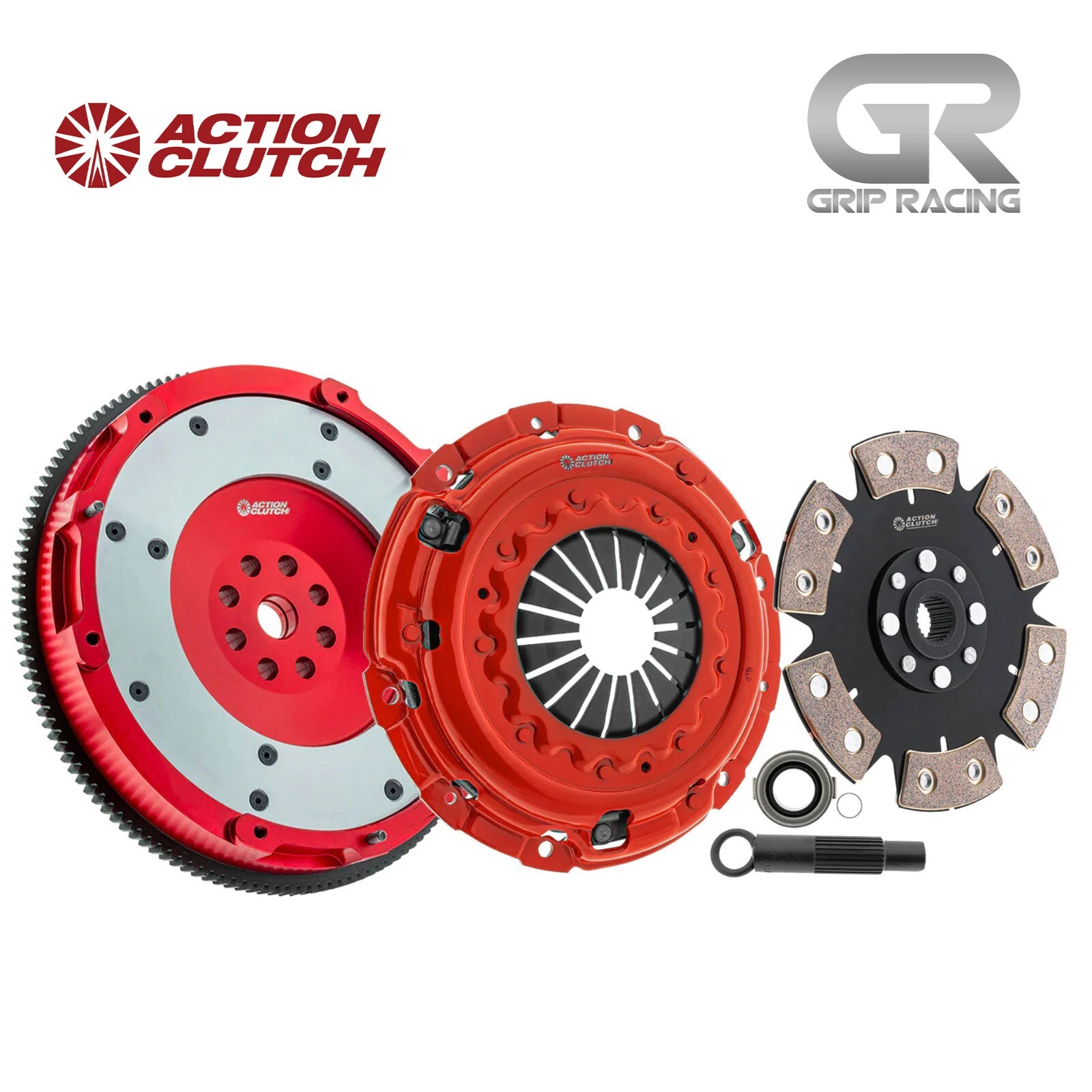 AC Stage 6 Clutch Kit (2MD)+Flywheel For Honda Civic SI 2022 1.5L ...