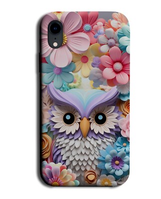 Girly Owls Design Phone Case Cover Owl Bird Floral Style Girls Funky ...