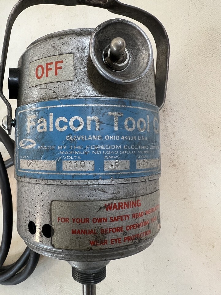 Falcon Tool Co. 110 VOLT .8 AMP (Motor Only) DRESSING TOOL W/Out ...