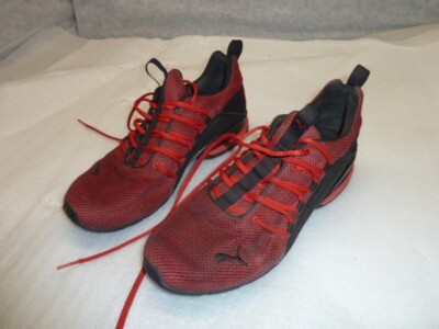Puma Axelion Men's Athletic Running Cross Training Sneakers Red/Black ...