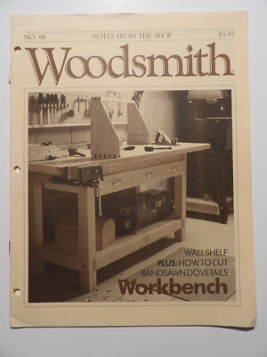 Woodsmith Workbench Woodworking Magazine No 66 December 1989 | eBay