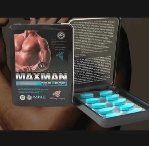 10 original MAXX MANN US Blue Enhancement Tablets for ROCK HARD ...