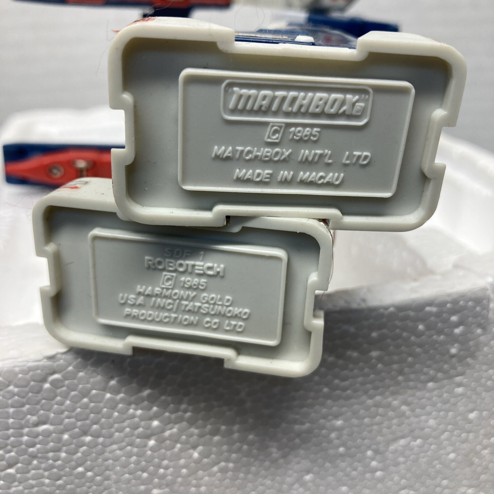 Vintage COMPLETE ROBOTECH Miniature SDF-1 Battle Fortress Macross ...