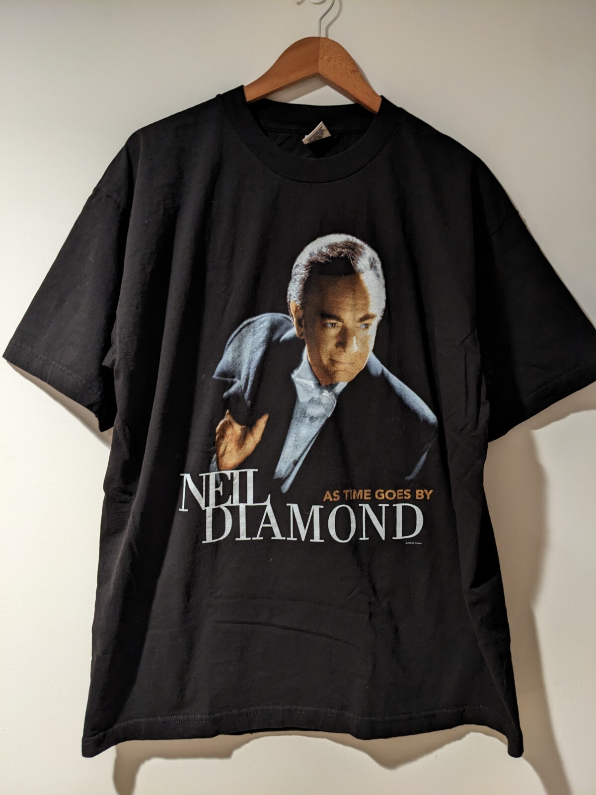 Vintage 1998 Neil Diamond As Time Goes By Tour Black … - Gem