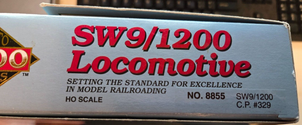 PROTO 2000 HO SW9/1200 CP RAIL # 8855 Loco #329 | eBay