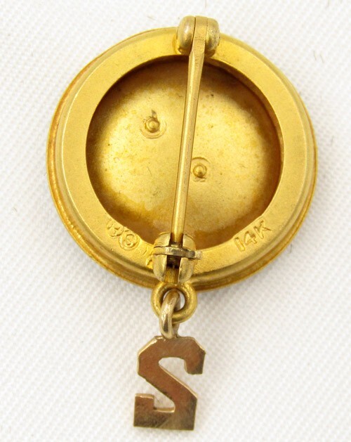 14K Service Pin, Metropolitan Life Insurance Co. - $100.000 Award pin ...