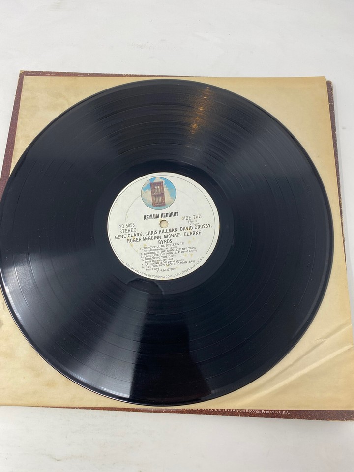 BYRDS ~ SELF-TITLED ~ Gatefold ~ ASYLUM LABEL SD 5058 ~ Rock LP | eBay