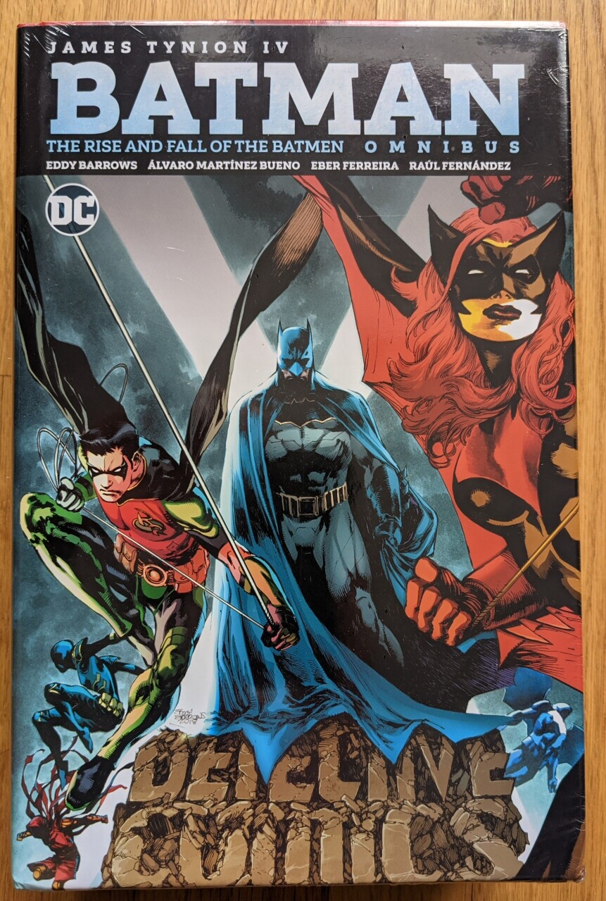 Batman: The Rise and Fall of the Batmen Omnibus James Tynion IV NEW ...