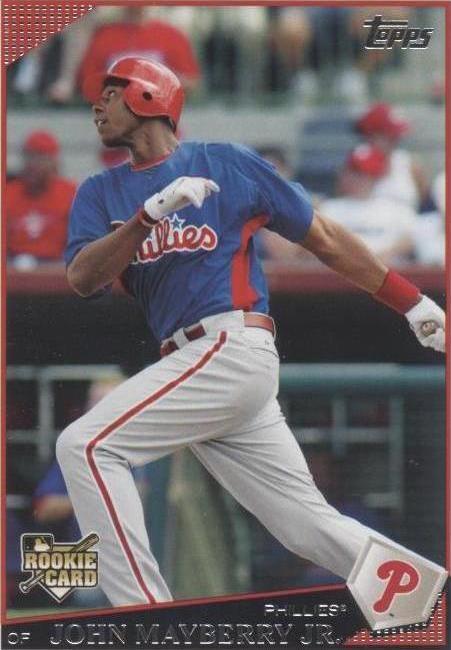 2009 Topps Updates & Highlights - John Mayberry Jr. #UH72 for sale ...