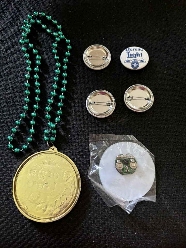 Corona Light / Extra Beer Lot Of 6 Necklace / Pins | eBay