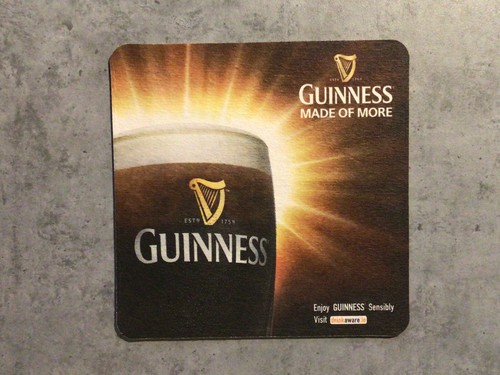 2014 Guinness Beer Mat Coaster BBCS 1888 - Made of More | eBay