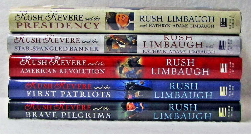 NEW Rush Revere Set of 5 Boxed Volume Collection Hardcover Book ...