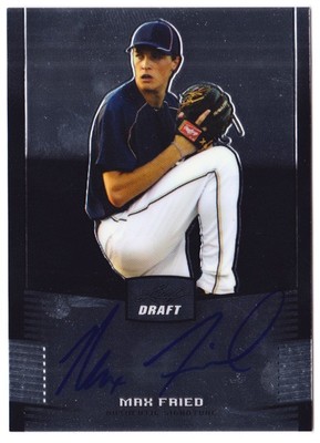 Max Fried 2012 Leaf Draft Metal On-Card AUTOGRAPH San Diego Padres 1st Rounder | eBay