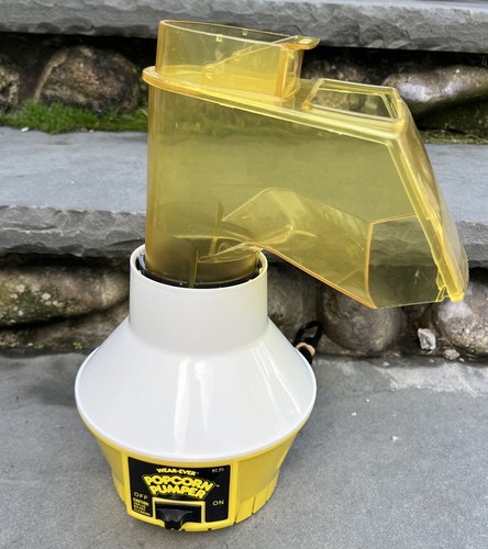 Vintage Wear Ever Popcorn Pumper 73000 Electric Hot Air CornPopper 1250 ...