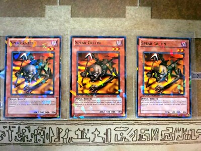YUGIOH TCG 3X SPEAR CRETIN DUEL TERMINAL 5 SHATTERFOIL EDITION | eBay