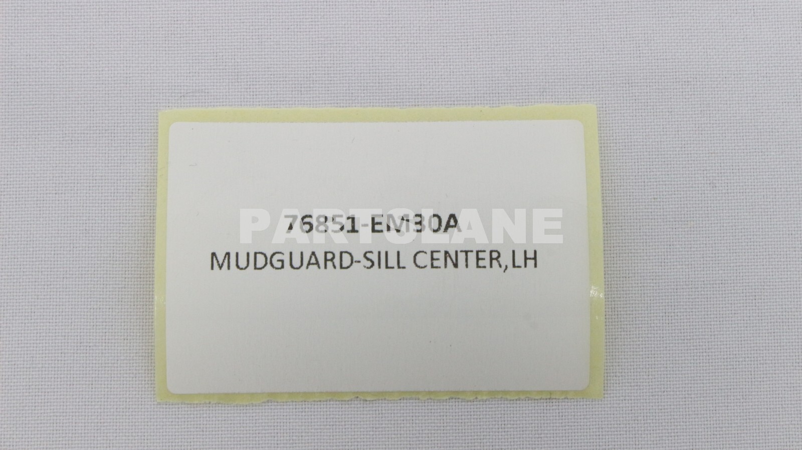 76851-EM30A Nissan OEM Genuine MUDGUARD-SILL CENTER,LH | eBay