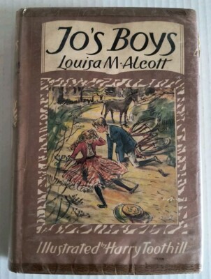 Jo's Boys Louisa May Alcott 1963 Hardcover Dent & Son Dutton & Co Harry ...