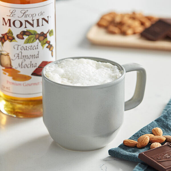 Monin Premium Toasted Almond Mocha Flavoring Syrup 750 mL | eBay