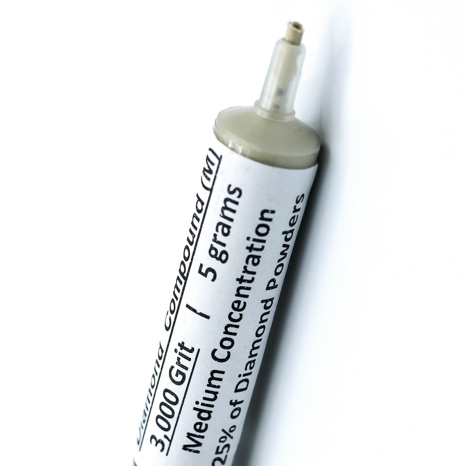 Diamond Paste Compound Polishing Lapidary 5 Gram 200.000 to 400 Grit (M ...