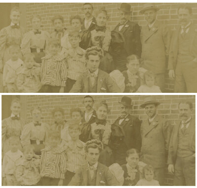 PGH 1896 SET OF 2 FAMILY/GROUP CAB PHOTOS | eBay